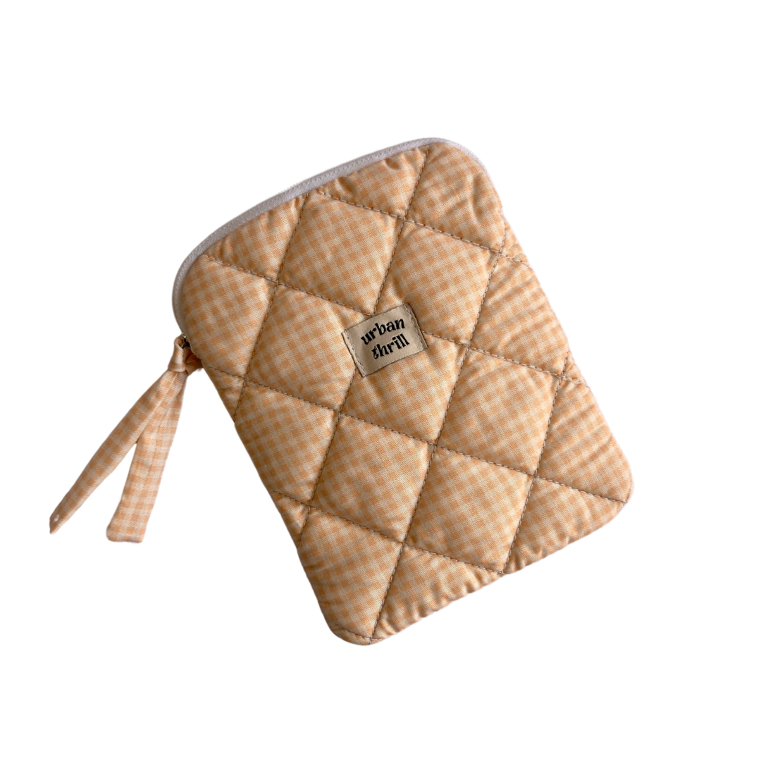 Peach Gingham Kindle Case – URBAN THRILL